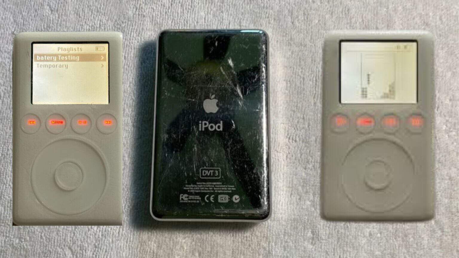 iPod di terza generazione: un prototipo funzionante del 2003 rivive in ...