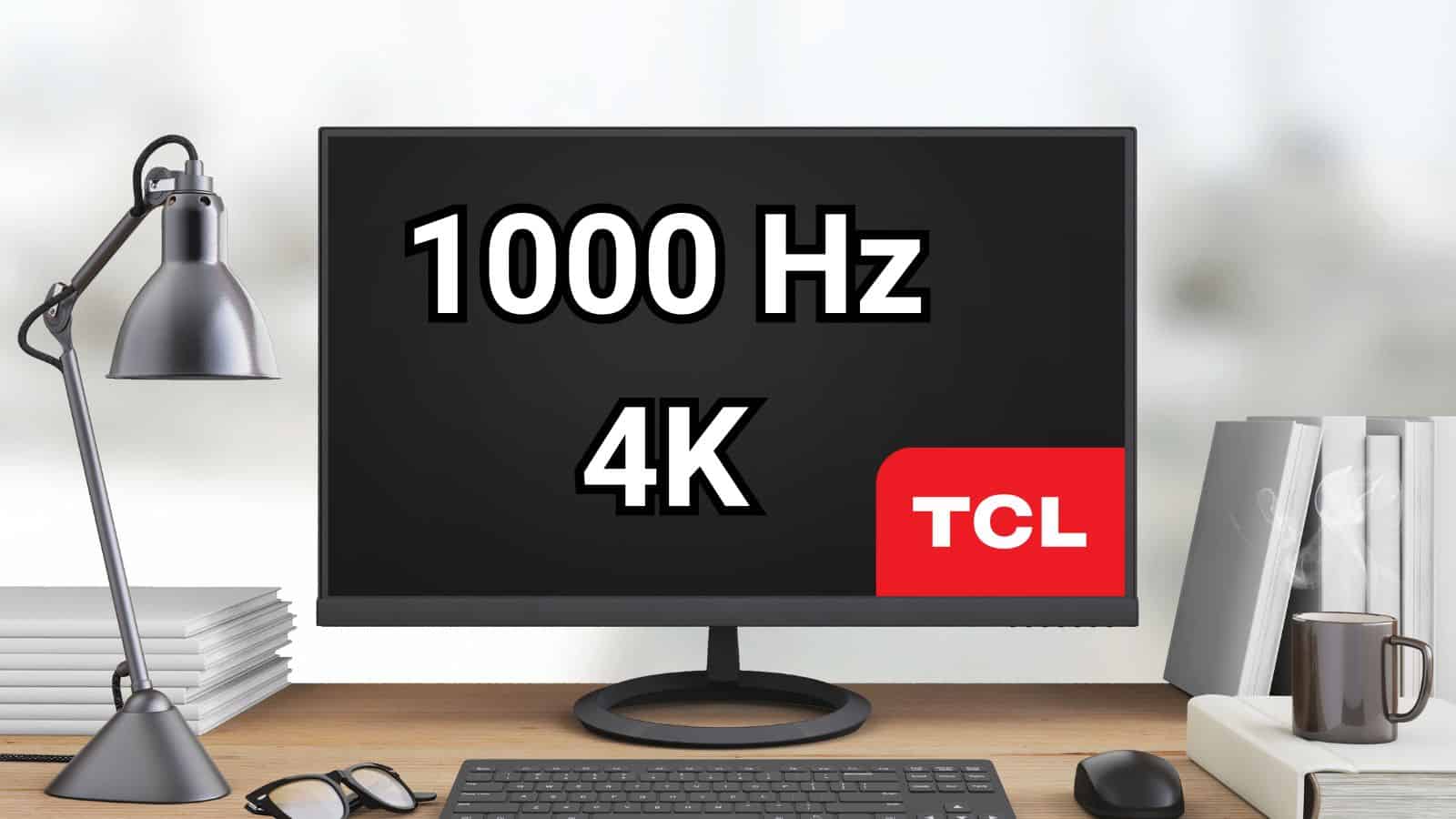 TCL presenta un Monitor 4k a 1000Hz, ma è davvero necessario?
