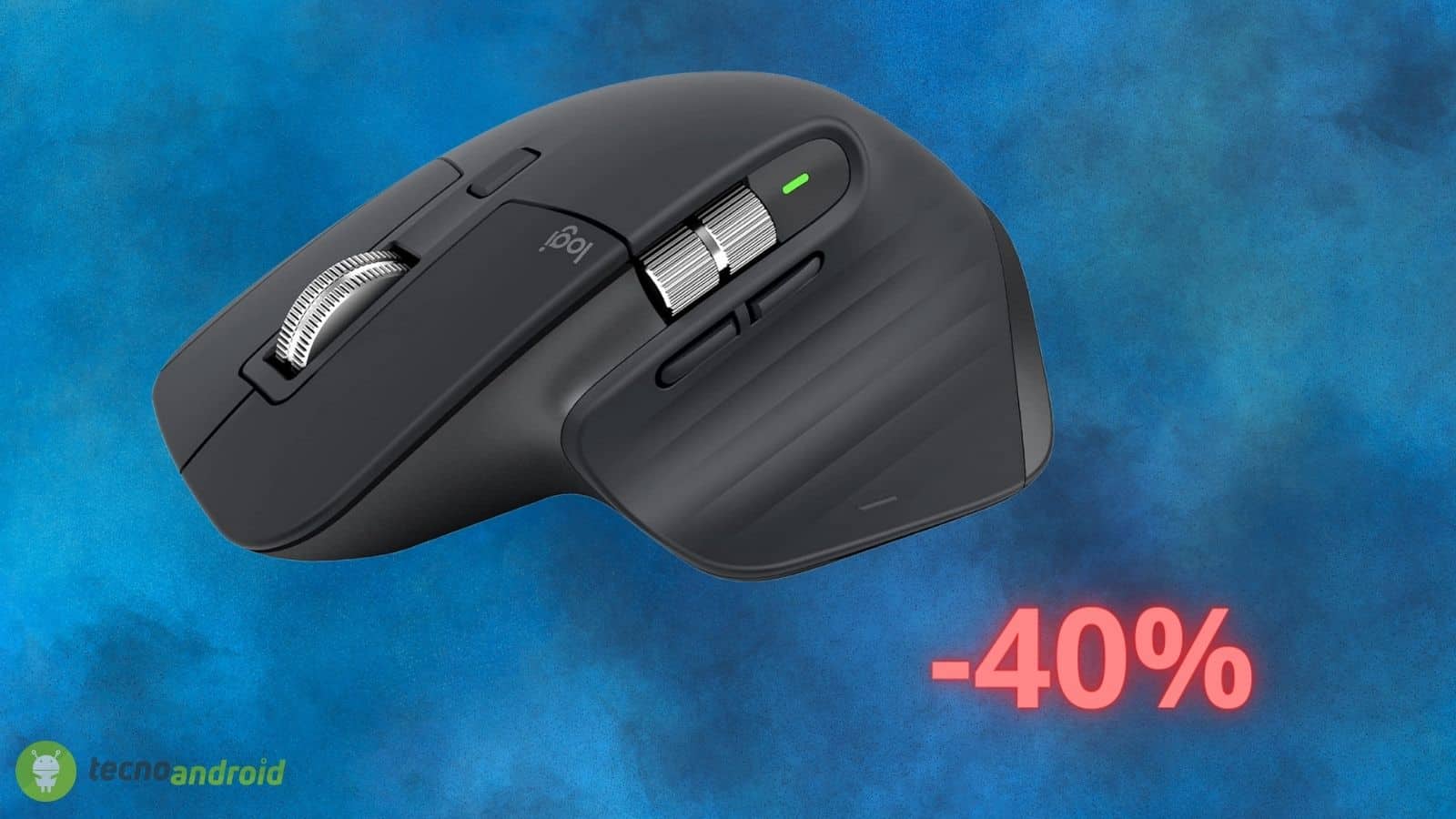 Logitech MX Master 3S: COUPON AMAZON da pazzi con sconto del 50%