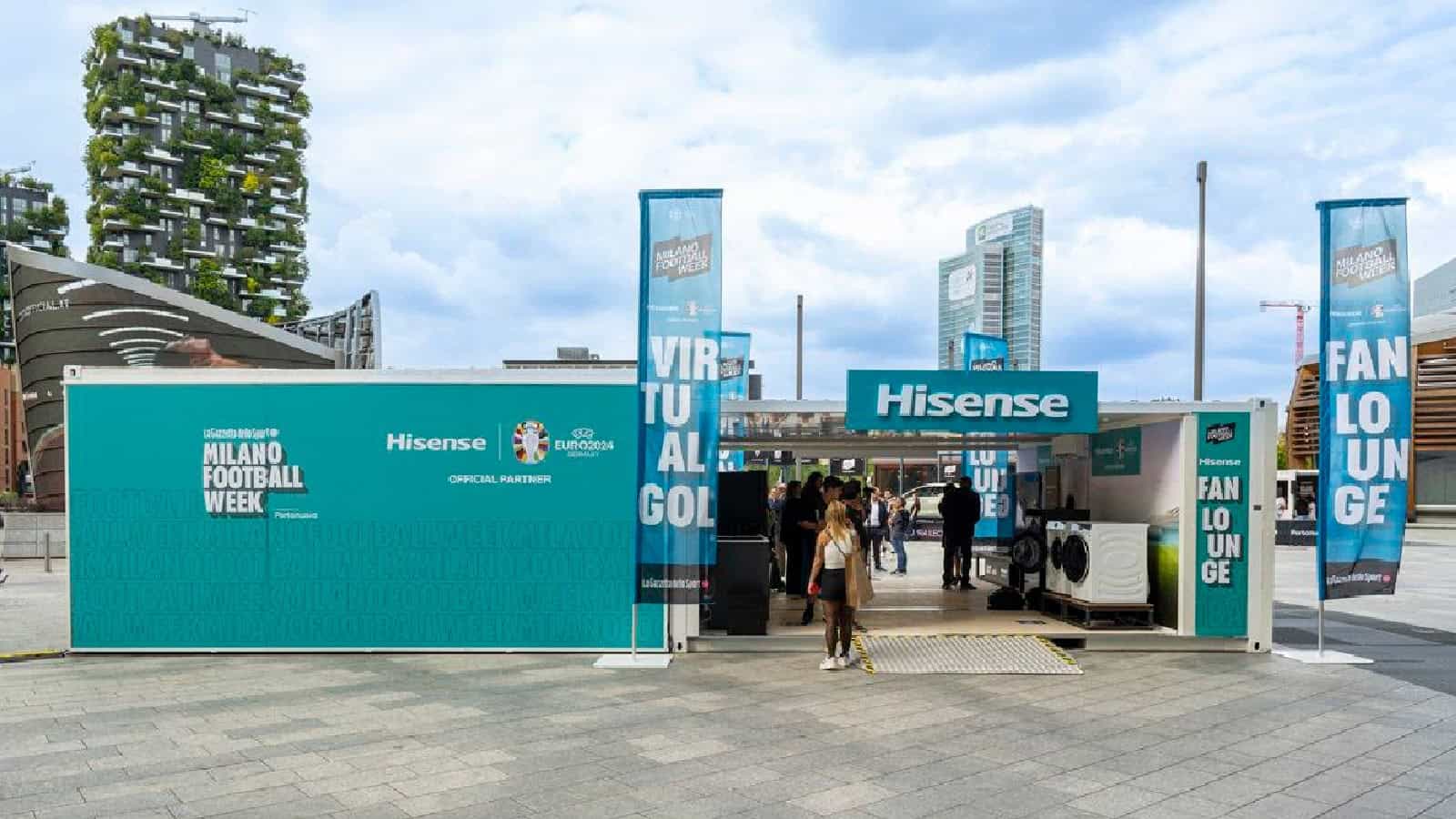 UEFA EURO 2024, iniziative e premi Hisense in tutta Italia