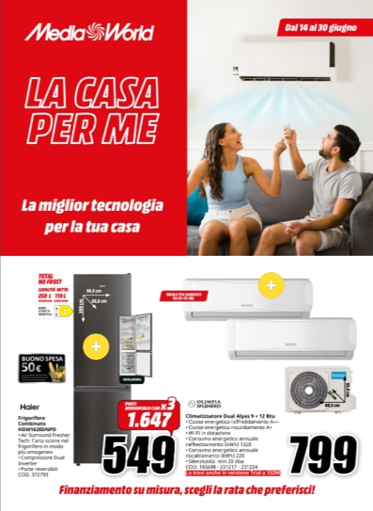 MediaWorld: ECCEZZIONALI OFFERTE con PREZZI SHOCK in volantino