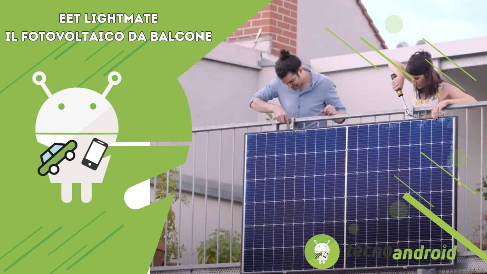 EET LightMate: il fotovoltaico da balcone per risparmiare in bolletta ...