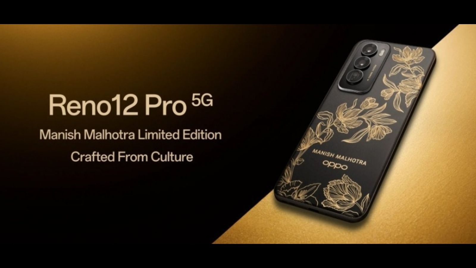 Oppo Reno 12 Pro Manish Malhotra Limited Edition è ufficiale - TecnoAndroid