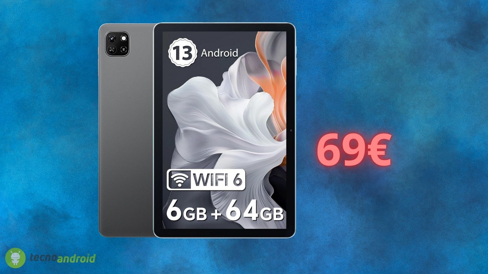 Tablet ANDROID costa solo 69 euro su Amazon: prezzo da SOGNO - TecnoAndroid