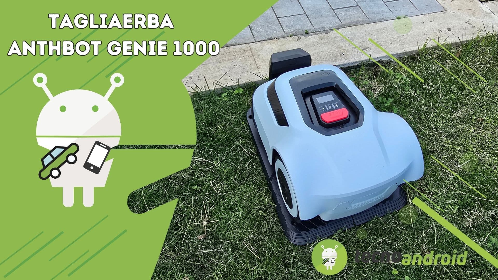 ANTHBOT PION 1000: Il tagliaerba smart che cura il prato da solo ...