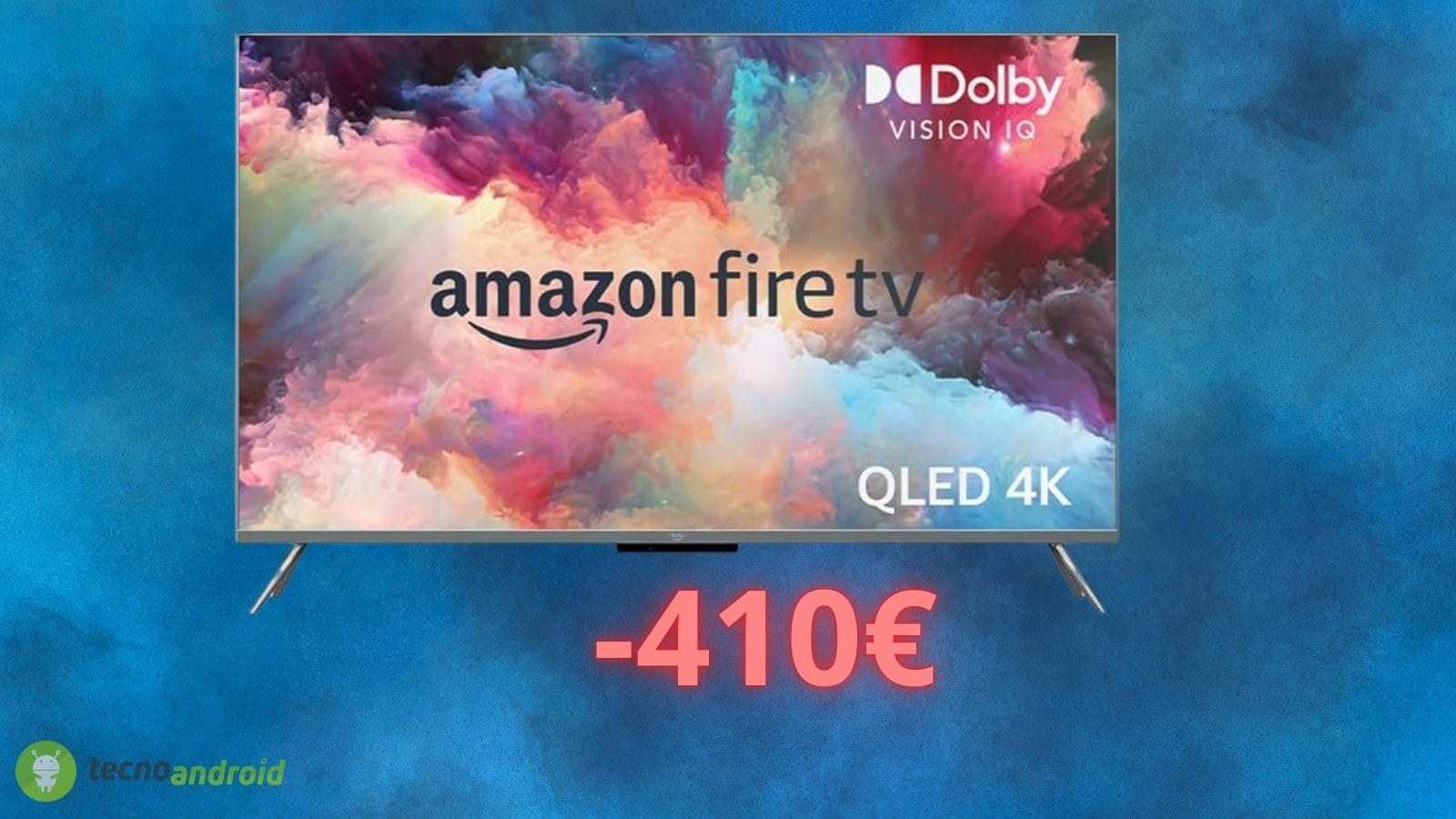 Amazon SCONTA una smart TV QLED di 400 euro, l'offerta è IRRESISTIBILE