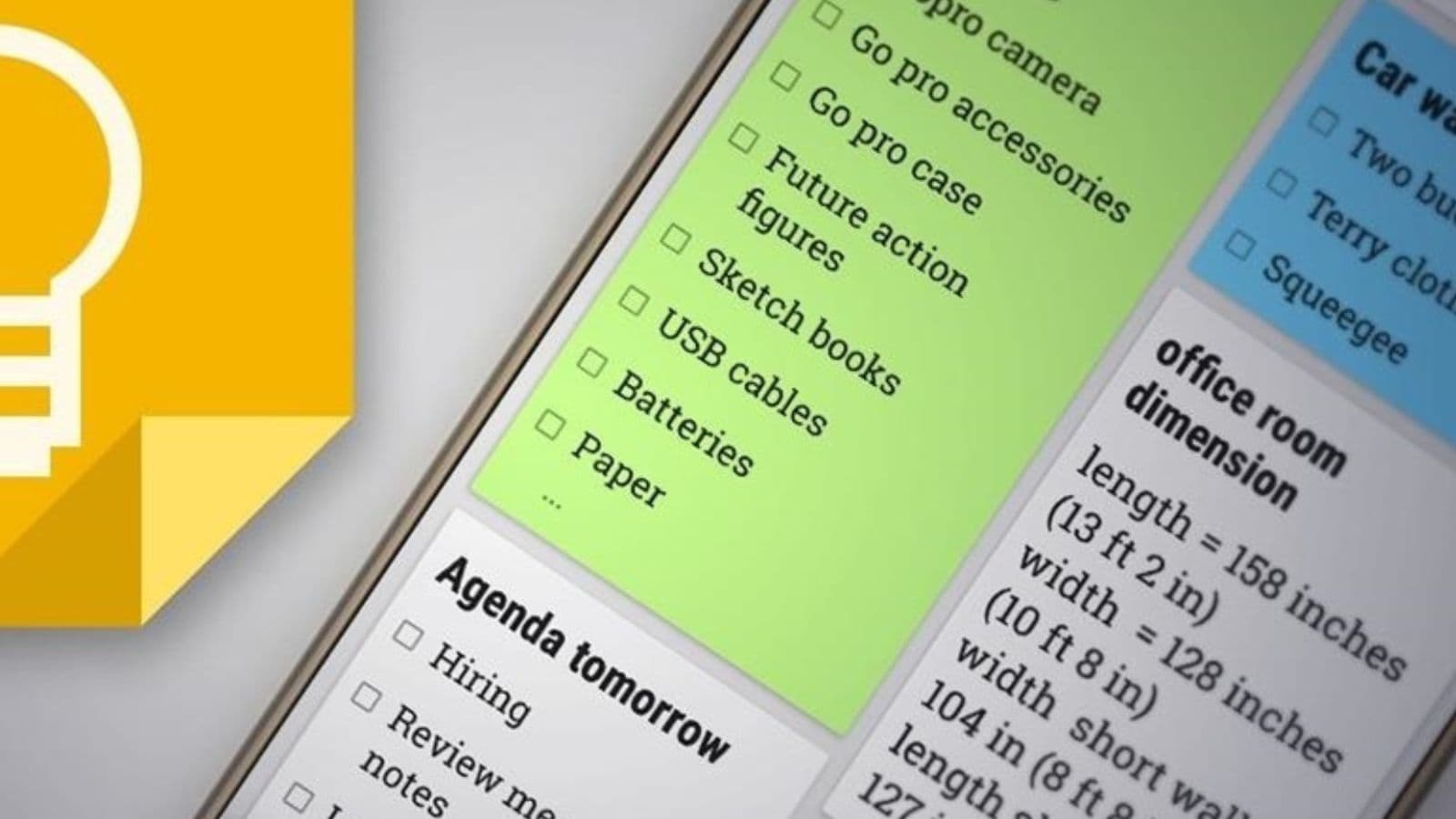Google Keep introduce il nuovo widget per l’acquisizione rapida delle note