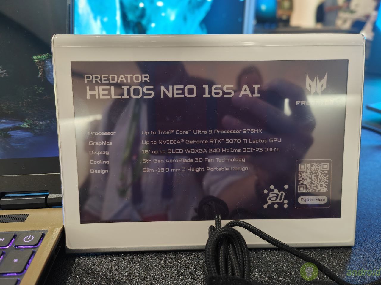 Acer annuncia i nuovi computer Predator con AI