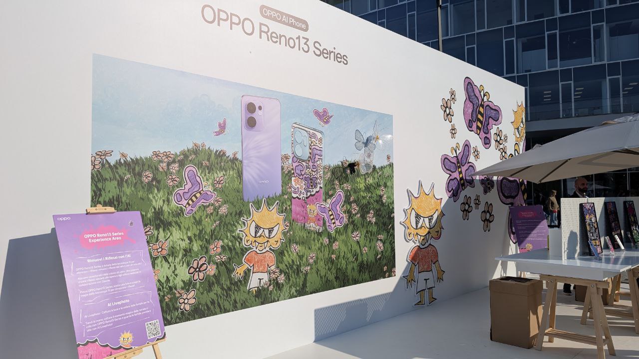 OPPO: grande entusiasmo per l'installazione con Davide Vavalà ...