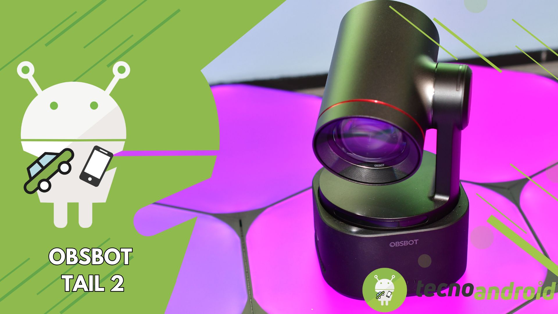 OBSBOT Tail 2: la videocamera smart che ci ha sorpreso, la recensione
