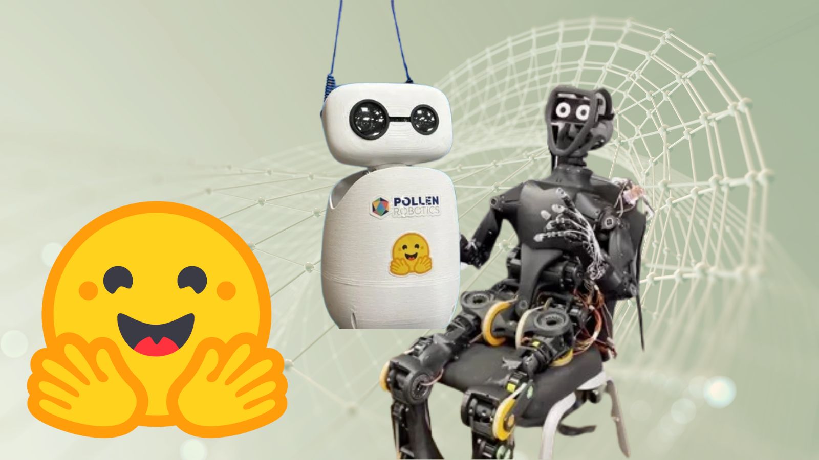 Hugging Face: presentati due nuovi robot