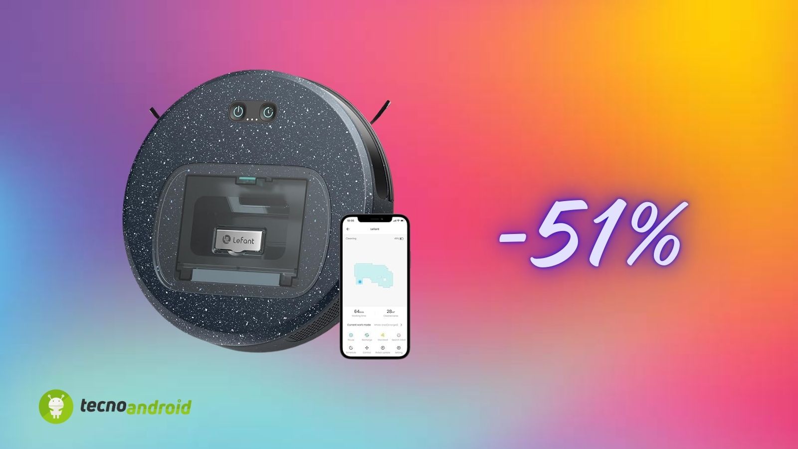 Amazon regala il robot Lefant F1 Pro: oggi con uno sconto del 59% ...