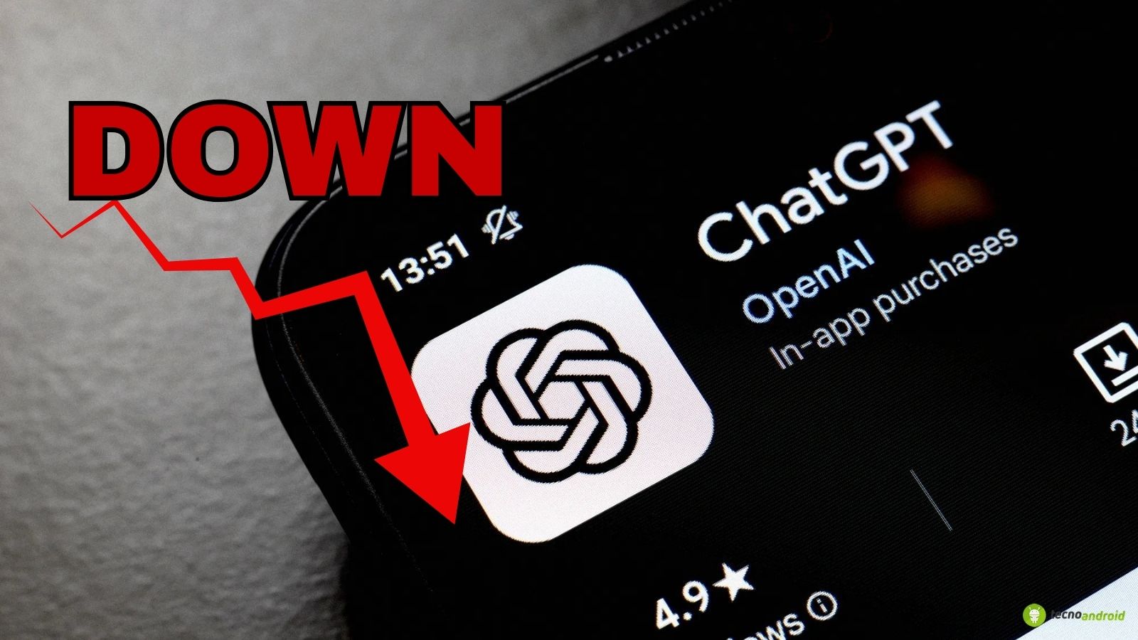 ChatGPT in down: segnalati problemi di accesso al chatbot di OpenAI