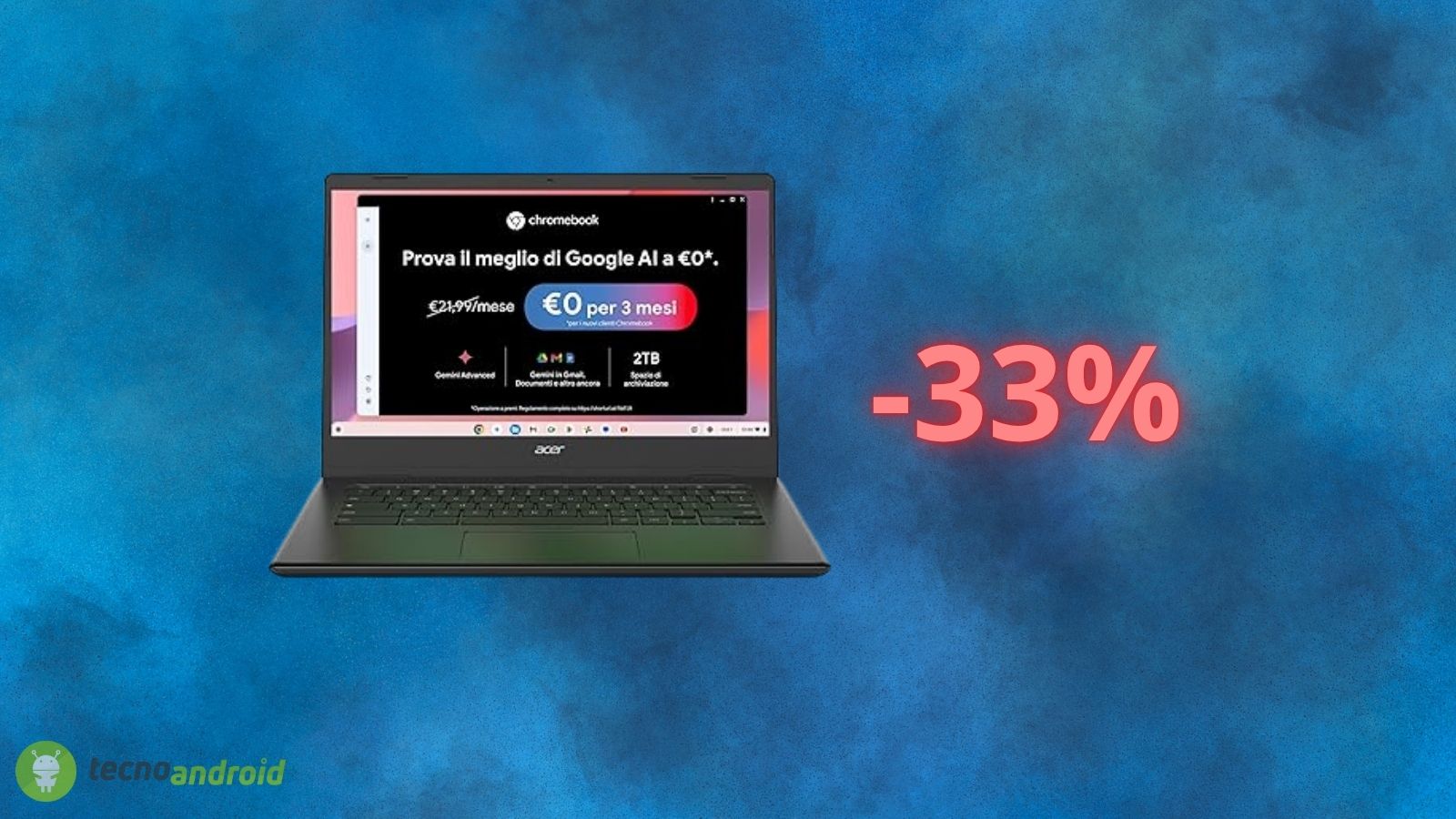 Amazon regala uno sconto folle sul notebook Acer