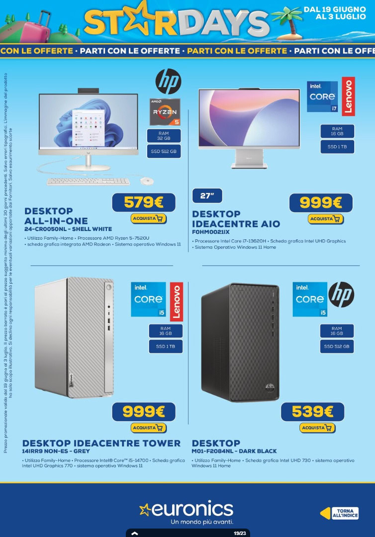 Euronics OFFERTE WOW: scopri la tecnologia finalmente a PREZZI IMBATTIBILI - TecnoAndroid
