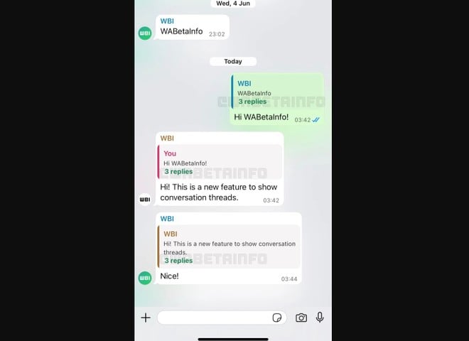 WhatsApp migliora le chat di gruppo: niente più confusione con i Thread