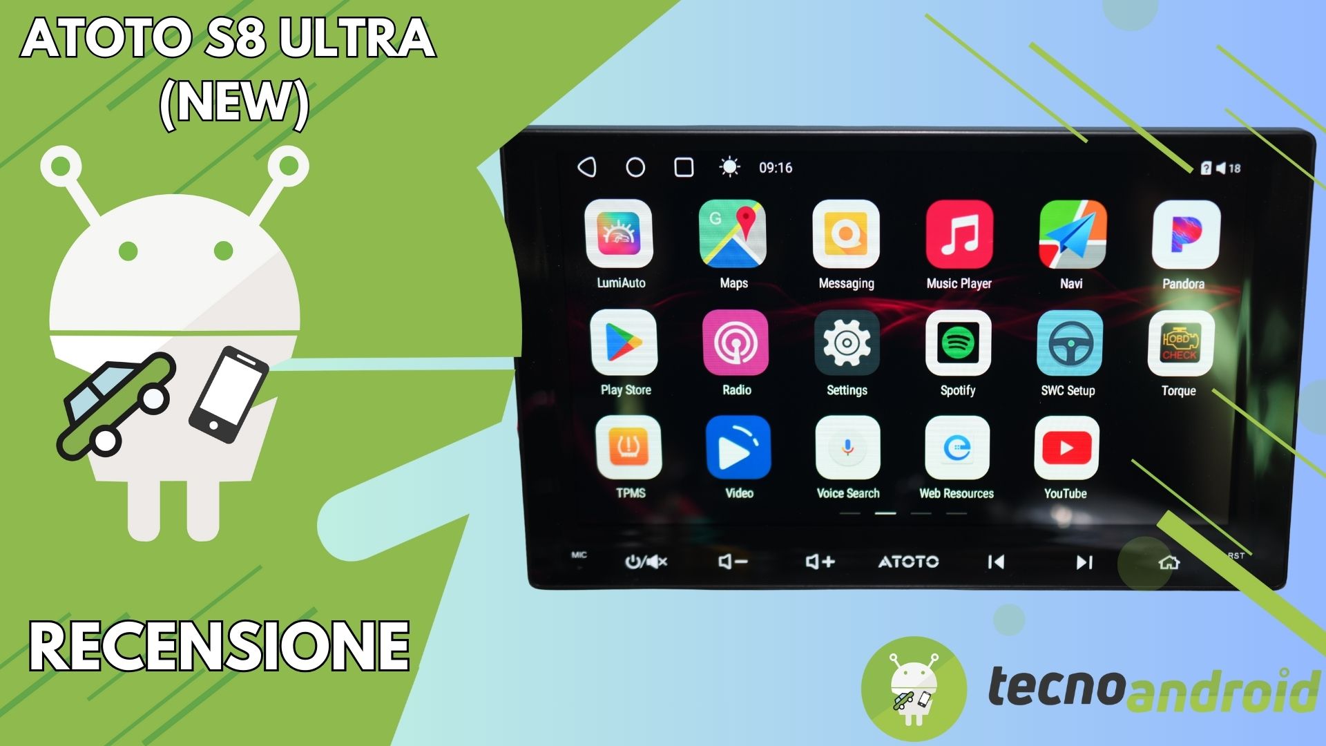 ATOTO S8 Ultra (New), l’autoradio con ChatGPT che cambia il modo di guidare: la RECENSIONE