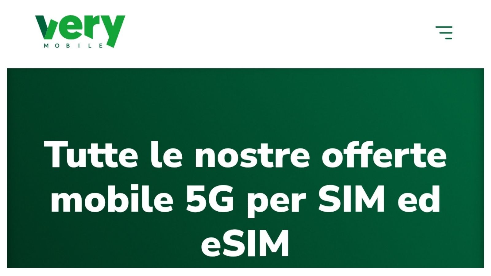 Very Mobile lancia un’offerta a tempo con bonus Amazon