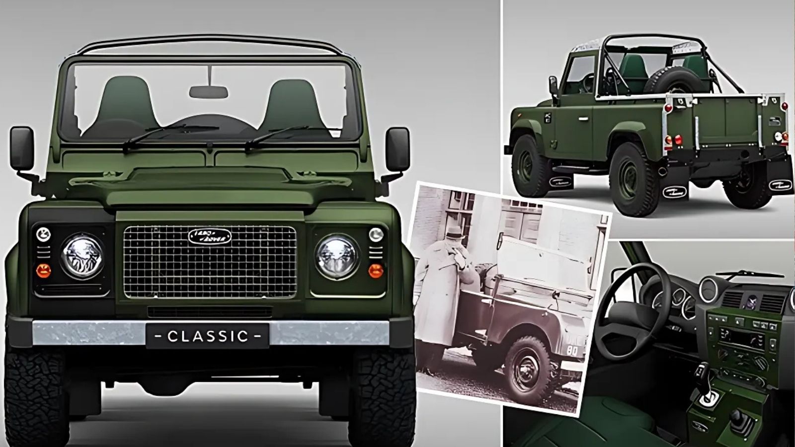 Land Rover Defender di Winston Churchill: la nuova esclusiva edizione ...