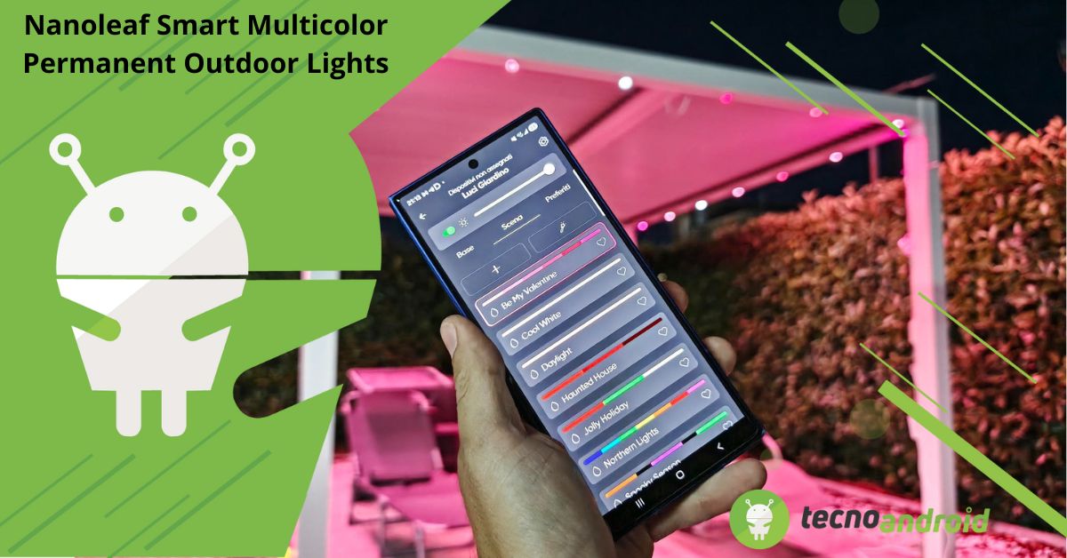 Nanoleaf Smart Multicolor Permanent Outdoor Lights: L'illuminazione ...