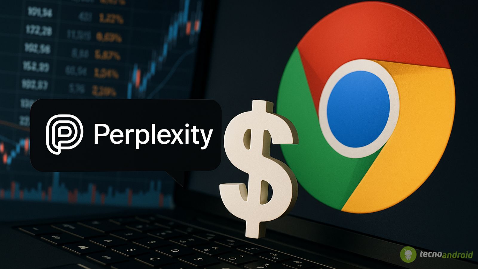 Perplexity tenta il colpo: vuole Google Chrome, offerta da 34,5 miliardi di dollari