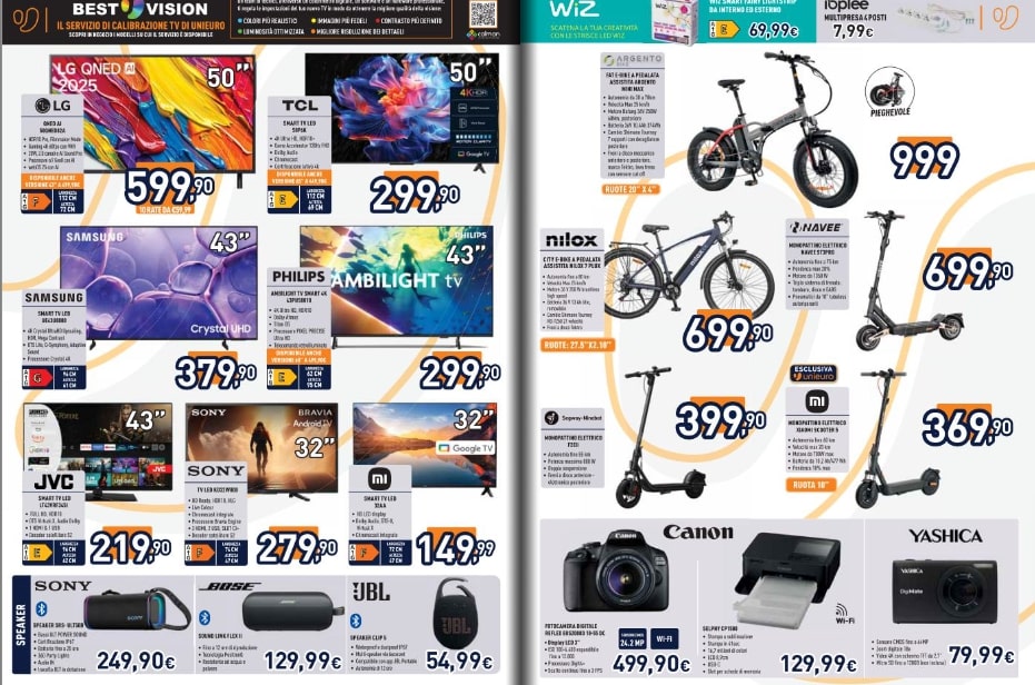 Unieuro: inizia SETTEMBRE con il piede giusto, anzi con le promo giuste