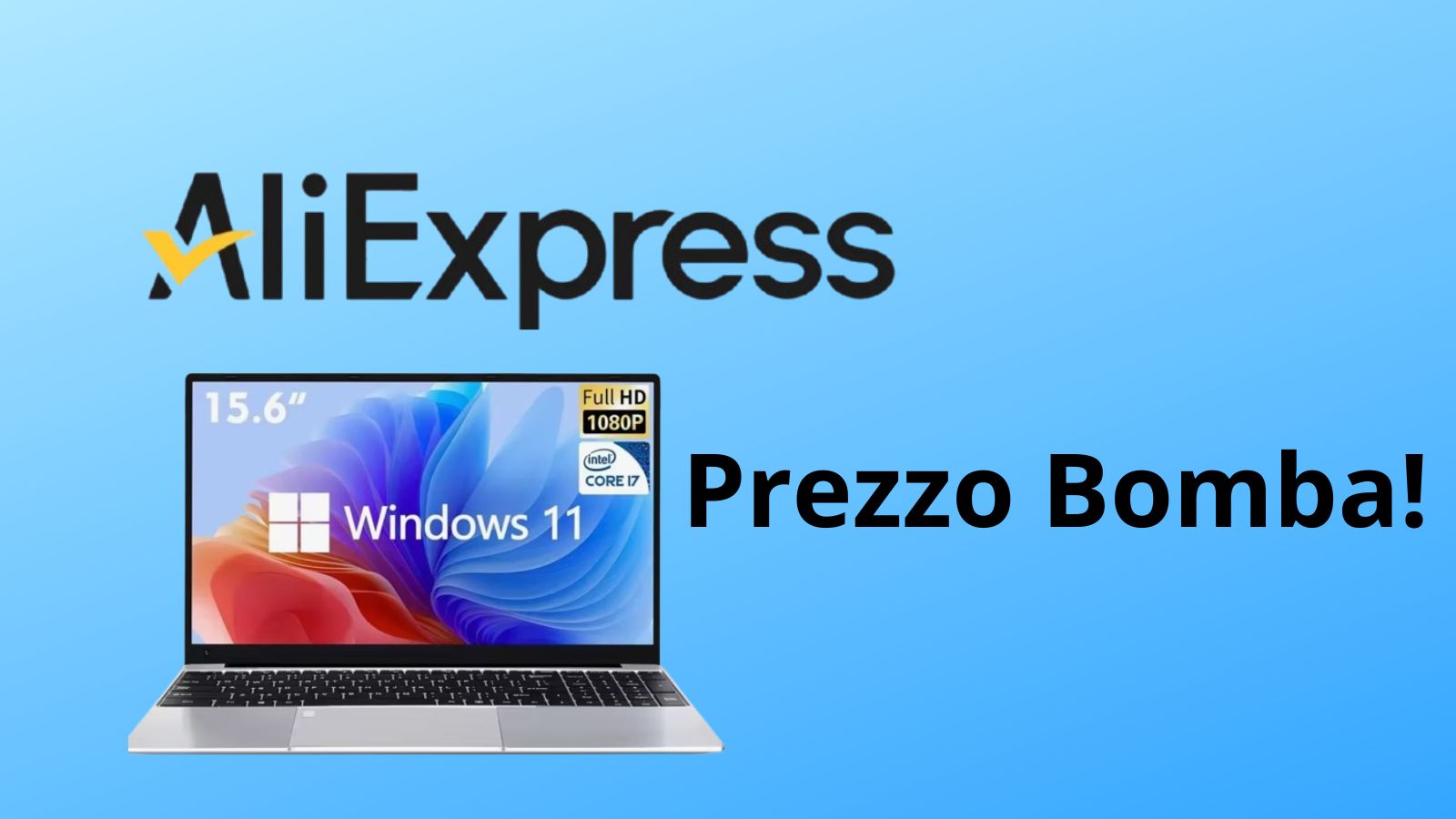 Pc portatile ad un prezzo BOMBA solo su Aliexpress