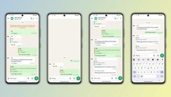 WhatsApp introduce i thread nelle chat di gruppo per conversazioni più ...