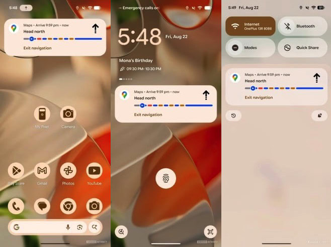 Google Maps testa le Live Updates su Android 16: più immediatezza nelle ...