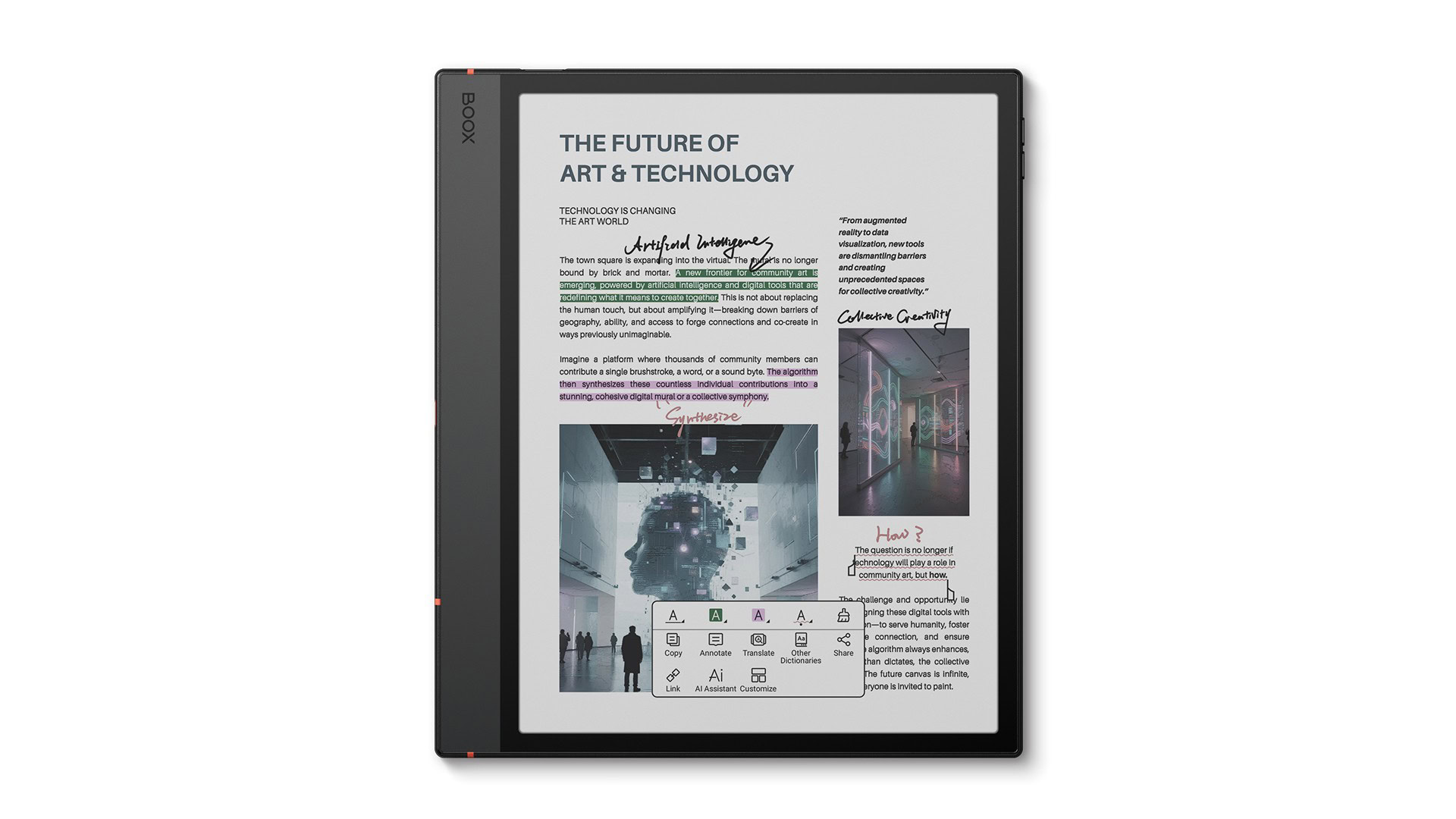 BOOX Note Air5 C: il nuovo ePaper da 10,3” che unisce produttività e ...