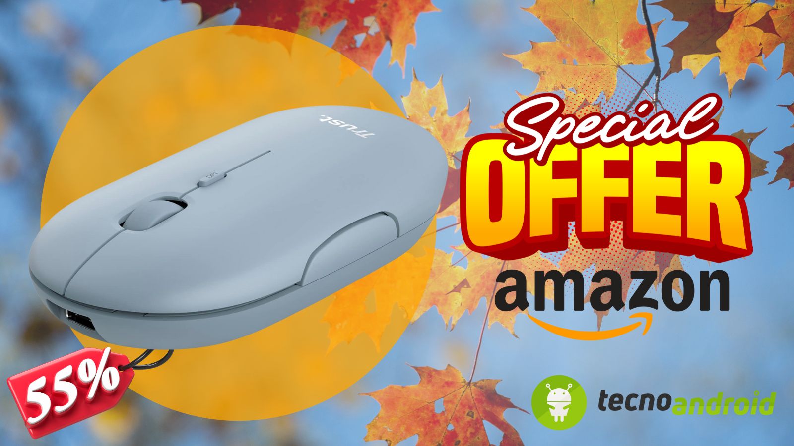 Amazon OFFERTA BOMBA: il Trust Puck Mouse Wireless è solo ora al -55% ...