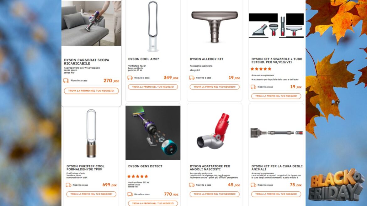 Expert: il Black Friday è spettacolare grazie alle offerte DYSON