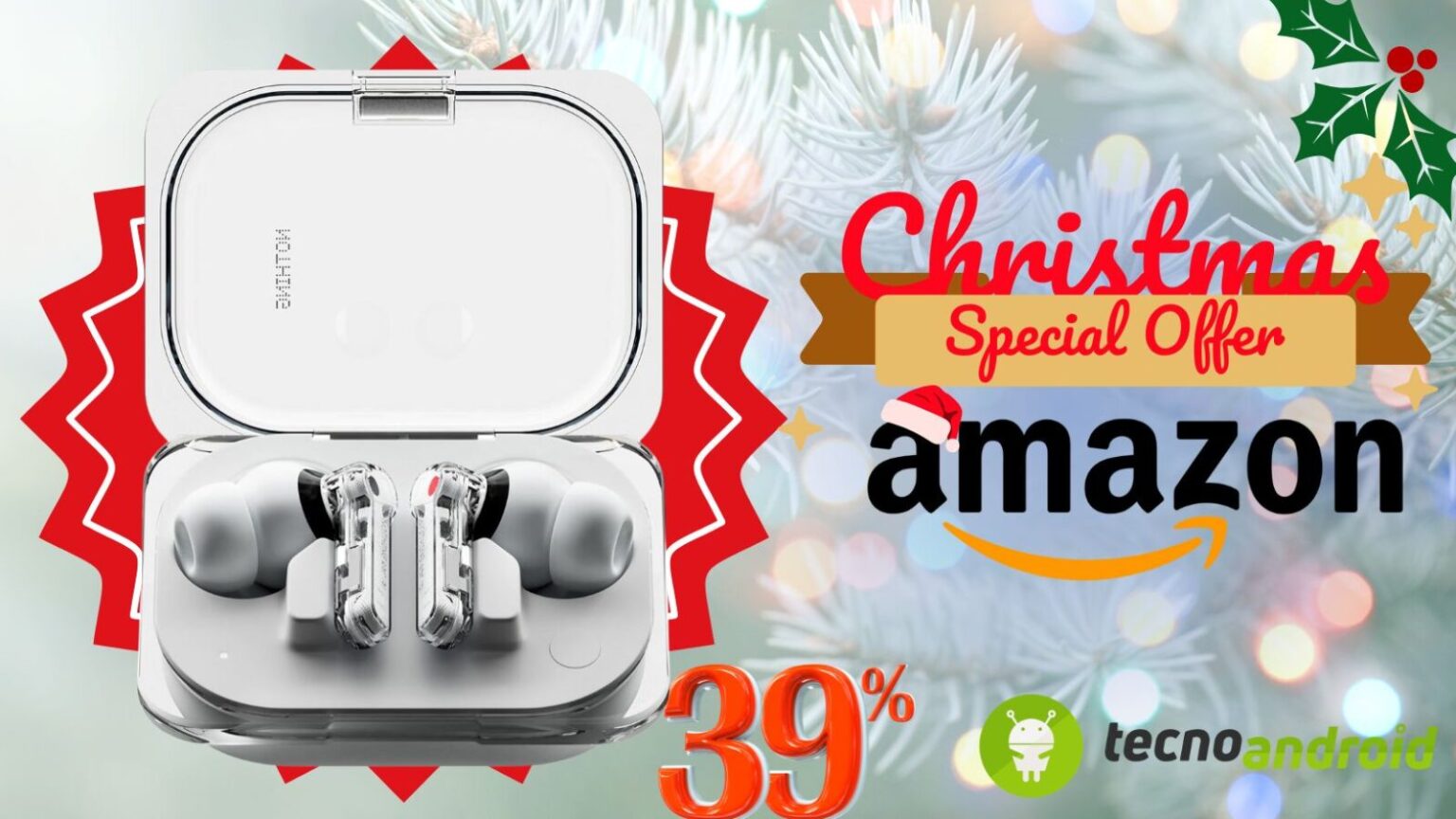 Amazon cuffie in SALDO: Nothing Ear (a) Bluetooth al -39% di sconto ...