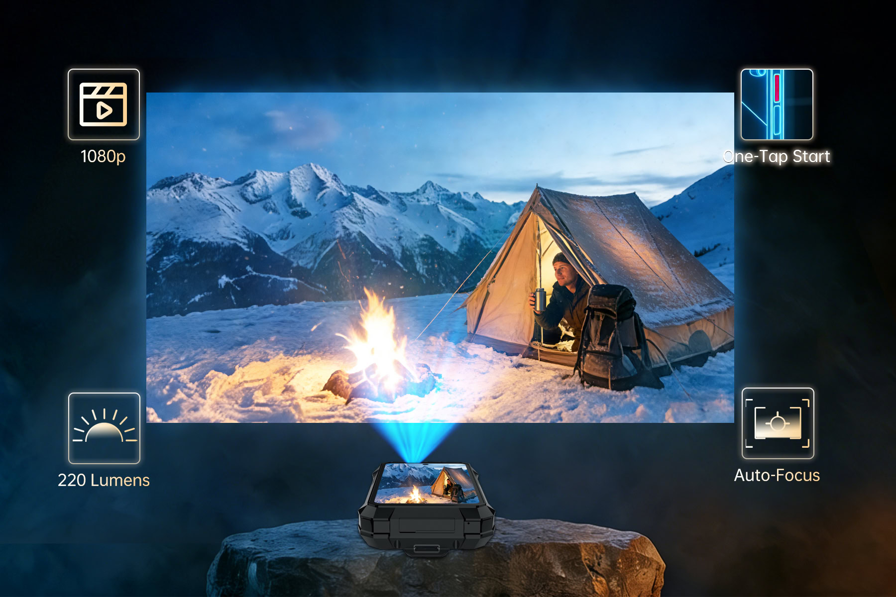 8849 TANK X: il primo telefono proiettore al mondo con 1080p e 220 ...