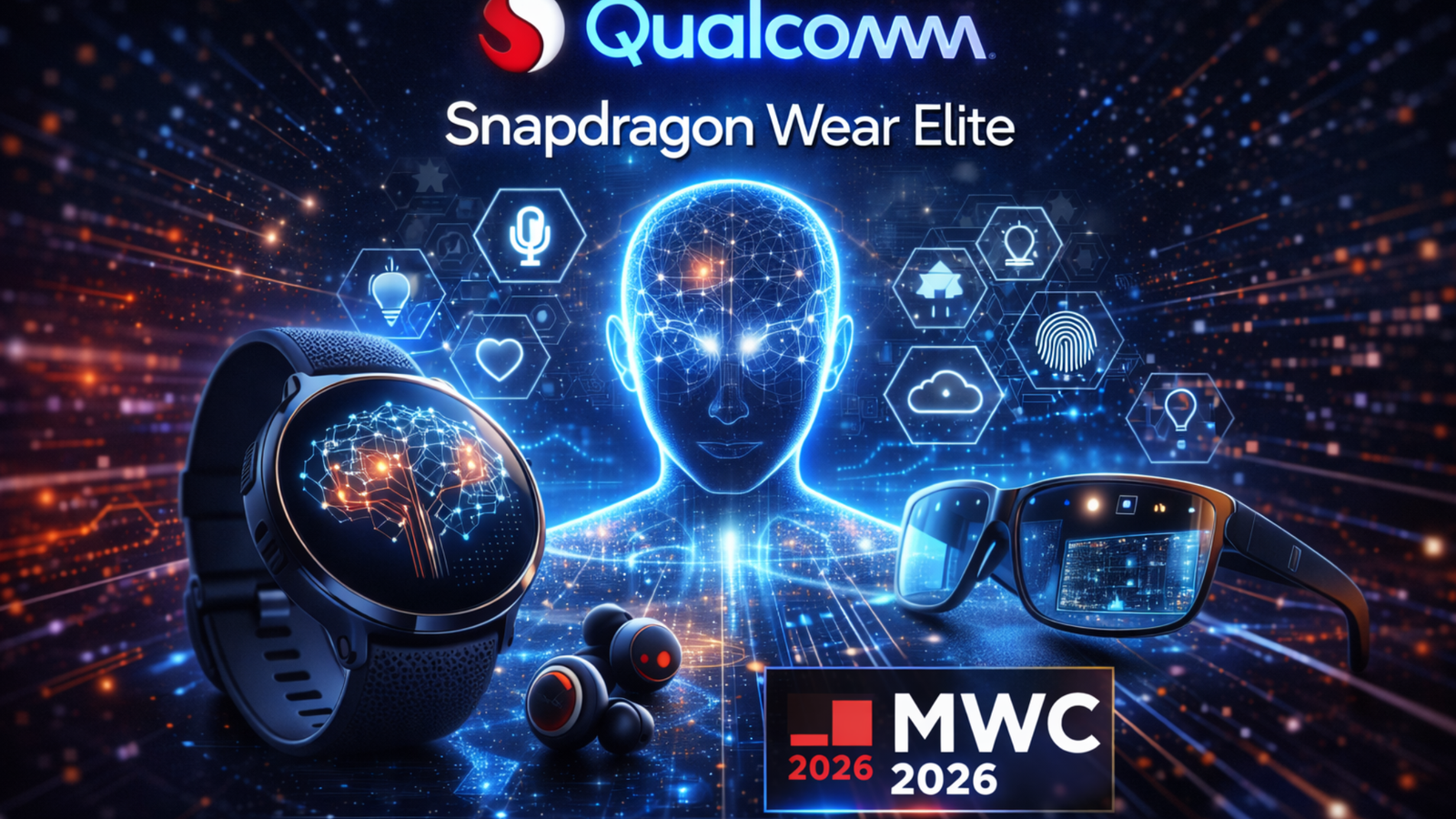 Snapdragon Wear Elite ufficiale: Qualcomm porta la Personal AI nei wearable