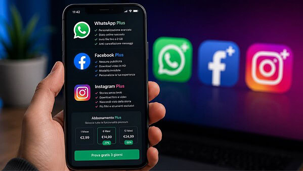 WhatsApp, Instagram e Facebook Plus in rollout: ecco i prezzi ...