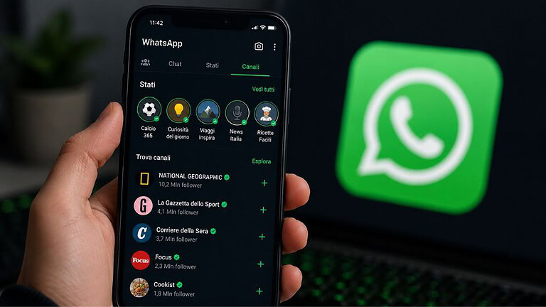WhatsApp: gli stati arrivano anche sui canali, ecco la novità ...
