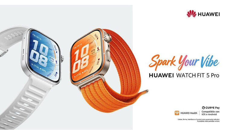 Huawei Watch FIT 5 è disponibile da oggi in Italia: fino a 50 euro di ...